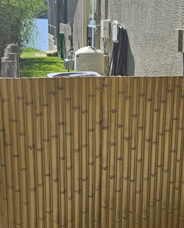 Artificial Interlocking Bamboo Panel Amazulu
